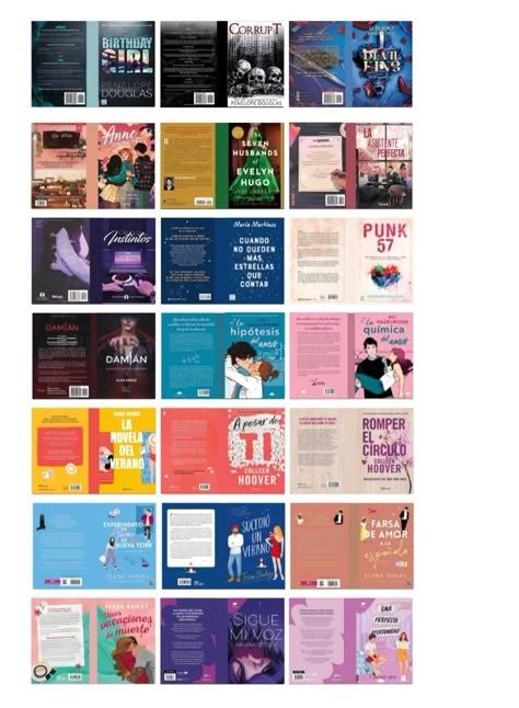Portadas De Libros En Miniatura Para Imprimir