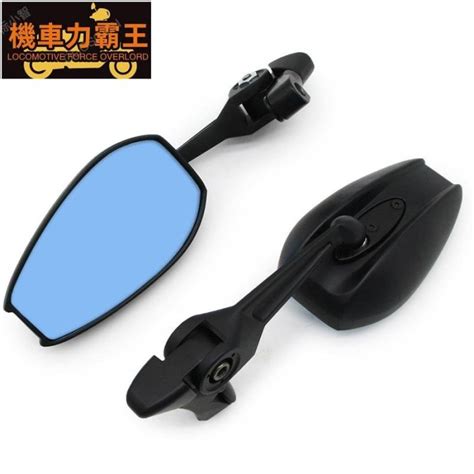 機車後照鏡 機車 後照鏡 廣角 檔車後照鏡 適用川崎z650 Z800 Z900rs改裝機車後照鏡大視野超廣角倒車 機車力霸王 Yahoo奇摩拍賣