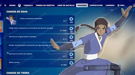 Como COMPLETAR Todas Las MISIONES De CHAKRA DE AGUA En FORTNITE