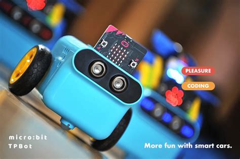 Tpbot Stem Car Micro Bit Robot Elecfreaks Ef08223 Little Bird