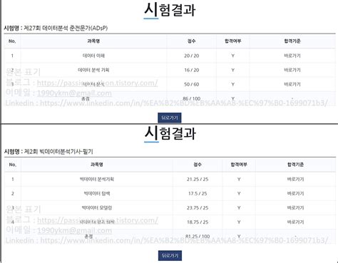 빅데이터 분석기사 필기 후기