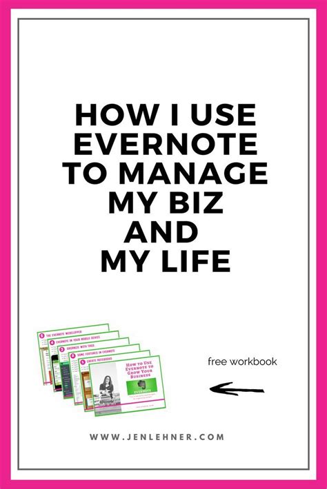 Mastering Evernote Organize Your Business And Life With Tagging — Jen