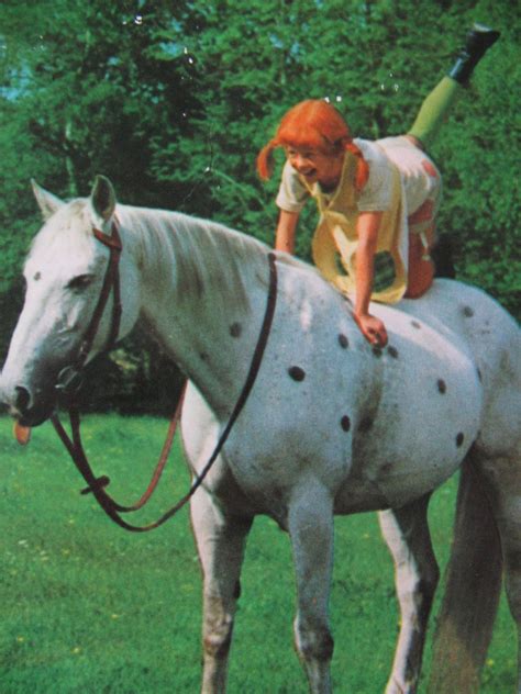 Vintage Dutch Pippi Longstocking And Horse Postcard Etsy Pippi