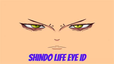Roblox Shindo Life Eye Id Codes September 2022😨 Descubra O Sabor