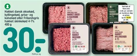 Rema Hakket oksekød Rema maj Alle Tilbudsavis
