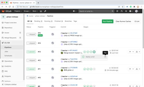 使用 Gitlab Ci 与 Argo Cd 进行 Gitops 实践 Csdn博客