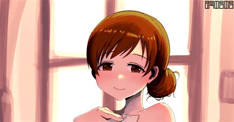 アイドルマスターシンデレラガールズ バスタオル新田美波 こいつ｡のイラスト Pixiv