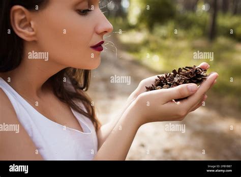 Nature Unity Woman Protection Bumps Concept Stock Photo Alamy