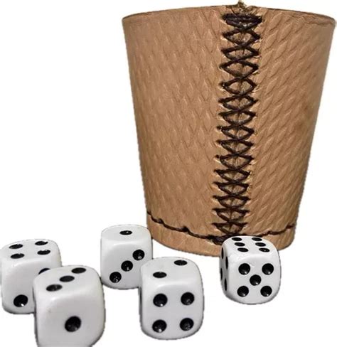 Jogo De Bozó Tabuleiro Cartas Copo De Couro Dados Parcelamento sem juros