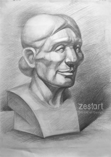 Ngày Thử Lửa Bài Vẽ Tượng Thạch Cao Tốt Tổng Hợp Từ Zest Art