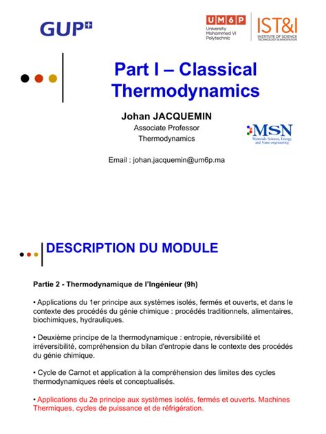 Chapitre 3 Classical Thermodynamics Gup Pdf Diesel Engine Engines