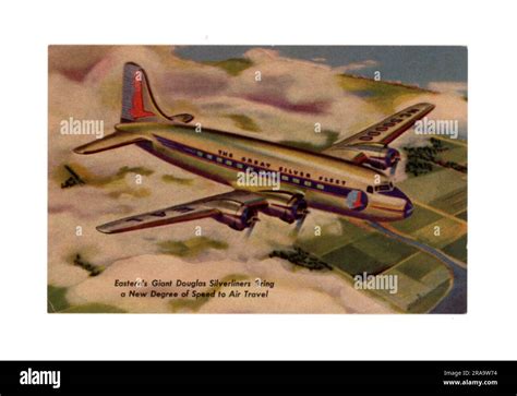 1950s Airplane Passenger Cut Out Stock Images And Pictures Alamy