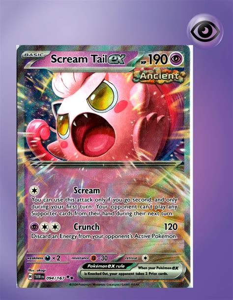 Scream Tail Ex Twilight Masquerade Tcg Coleccionistas