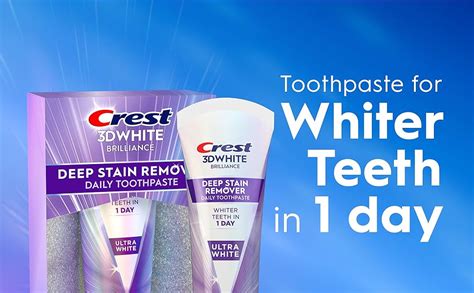 Crest 3dwhite Brilliance Deep Stain Remover Ultra White