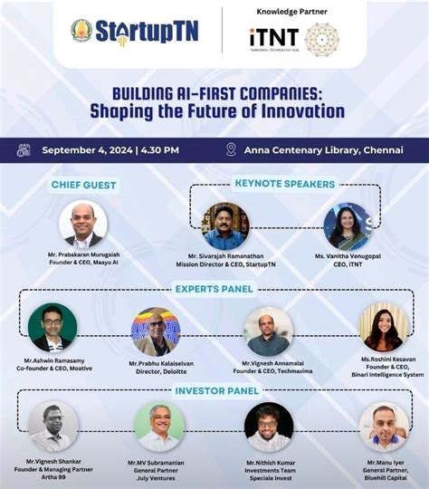 Ananthakrishnan G On Linkedin Ai Innovation Startups Futureoftech Entrepreneurship Growth