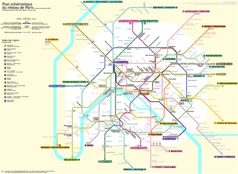 Paris Metro Map France Travel Guide Eupedia