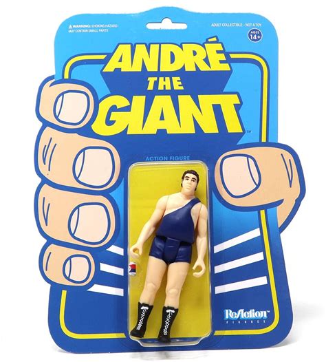 André The Giant Singlet Reaction Figure Artoyz