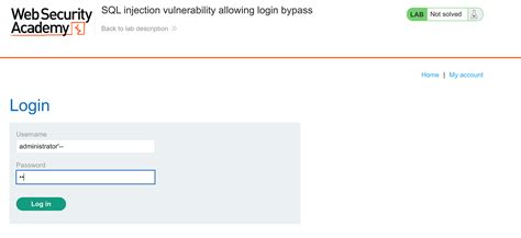 Lab Sqli 1 Sql Injection Vulnerability In Where Clause Allowing