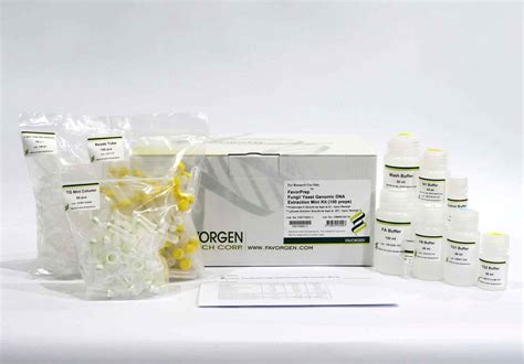 Genomic Dnadnaproducts Favorgen Biotech Corp