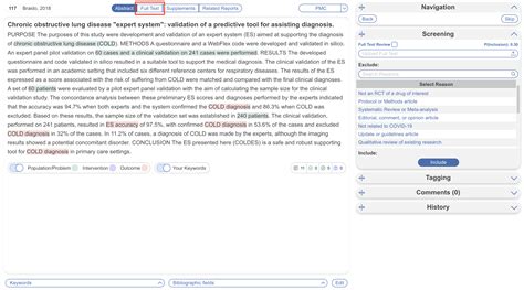 upload individual full texts nested knowledge