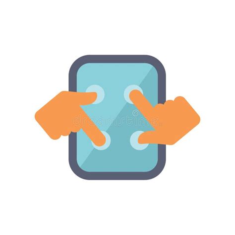 Two Hands Entering Password On Smartphone With Pattern Lock Stock