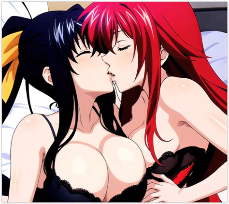 Rule 34 Ai Generated Akeno Himejima High School Dxd Lesbian Couple