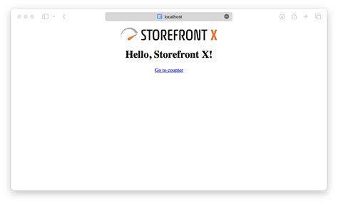 simple todo app storefront x