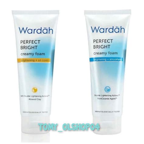 Jual WARDAH PERFECT BRIGHT CREAMY FOAM 100ML Shopee Indonesia