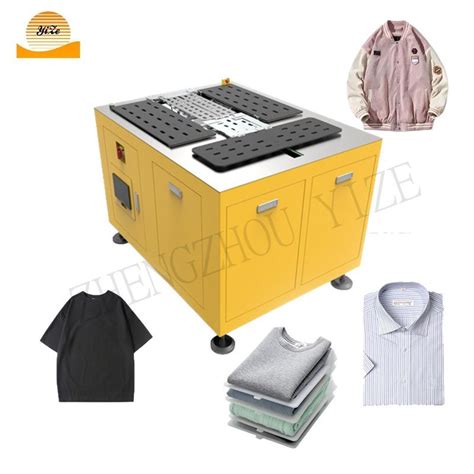 Trousers T Shirt Folding Bagging Machine Automatic Garment Apparel