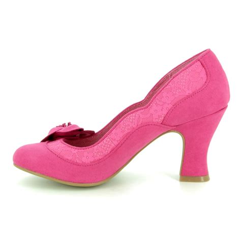 Ruby Shoo Veronica 09297 62 Fuchsia High Heeled Shoes