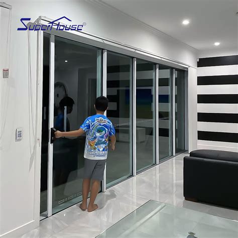 Modern Aluminum Doors Fiberglass Flyscreen Luxury Villa Aluminum