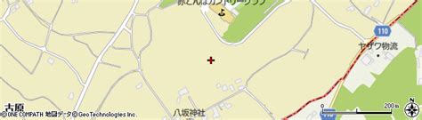 千葉県香取郡神崎町古原の地図 住所一覧検索｜地図マピオン