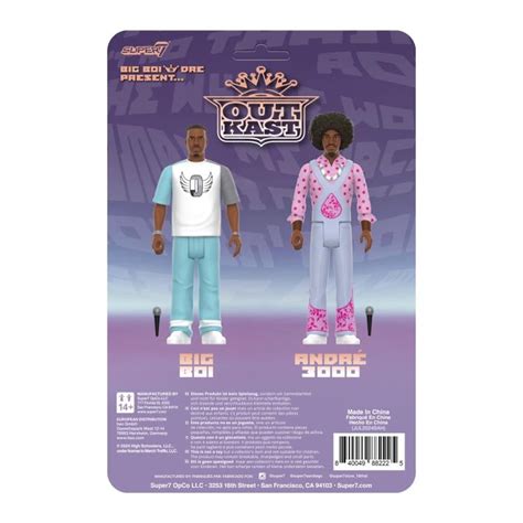 Outkast Reaction Figure Outkast Big Boi And Dre Present Two Pack