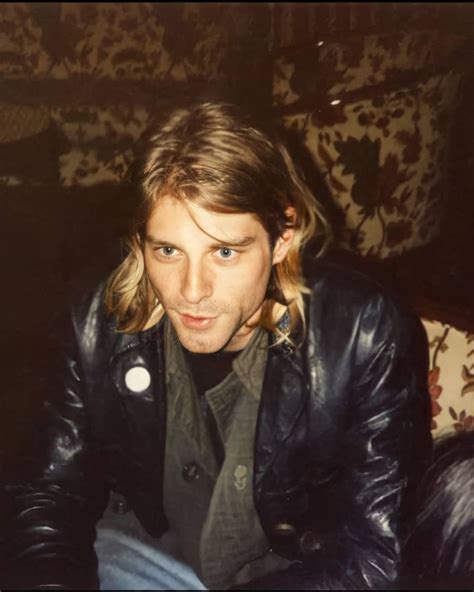Kurt Cobain Short Hair Banda Nirvana Kurt Corbain Donald Cobain
