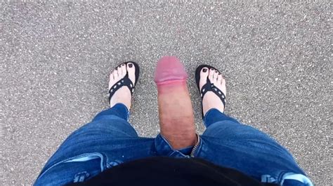 I Cum On A Walk In Broad Daylight Not Using My Hands Looking At My Sexy Feet Shemale Porn