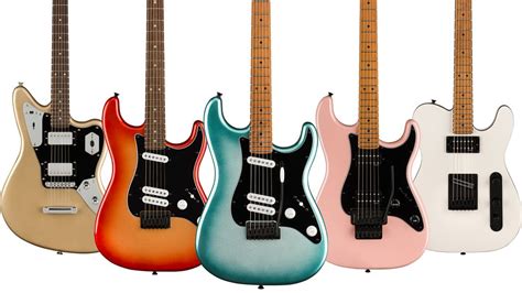 Fender releases eye-popping, high-spec Squier Contemporary Series ...