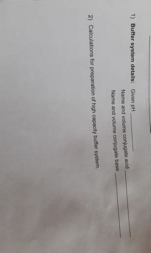 Solved First Assigned Buffer PH 2 031 Second Assigned Chegg Com