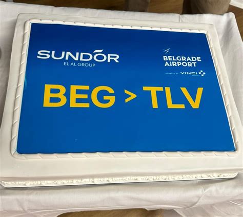 ככה חונכים קו חדש סאן דור החלה לטוס לבלגרד Passportnews