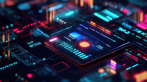 Digital Payment Interface Interactive Elements Data Visualization Stock