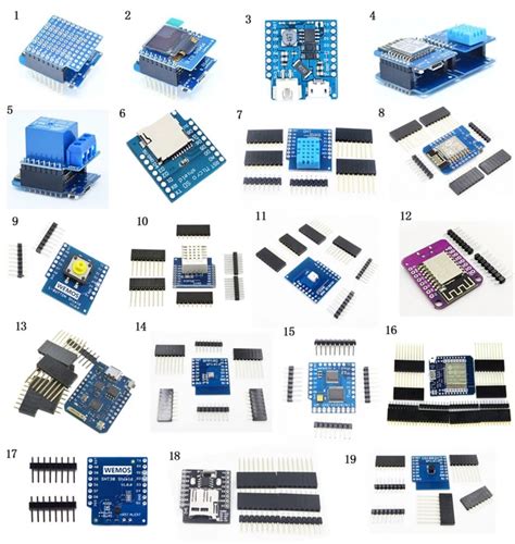 Esp8266 Sign Wemos D1 Mini Nodemcu Battery Shield 0 66 Oled Pro Rtc Arduino £2 14 Picclick Uk