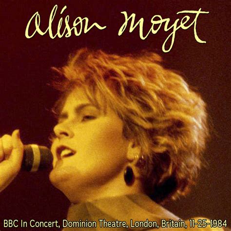 Albums That Should Exist Alison Moyet Bbc In Concert Dominion