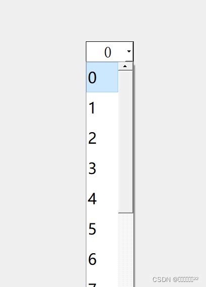 Pyqt5下拉框qcombobox组件 下拉选项自定义宽高pyqt5 下拉框高度 Csdn博客