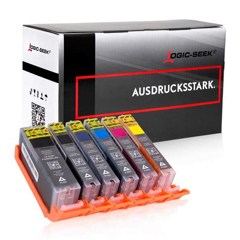 6x Tusz Do Canon Pgi 580 Xxl Cli 581 Xxl Ts8150 7570072420