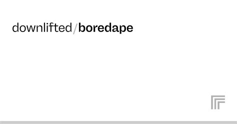 Downlifted Boredape Run With An API On Replicate