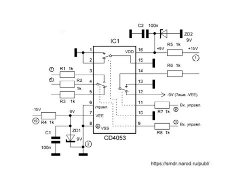 Переделка платы управления сварочного инвертора Mig на Hcf4053be Hef4053bp Hcf4053be