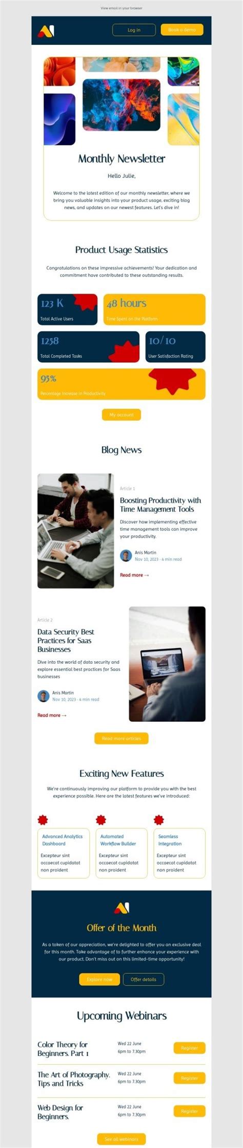 104 Software And Technology Email Templates 📭 Free Software