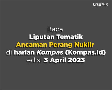 Kompas Data On Twitter Rt Hariankompas Senjata Nuklir Makin Menjadi
