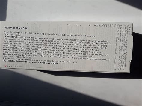 Acm Depiwhite M Cream Spf50 40ml 1 7 Oz Protective Sunscreen Buy Now With Express