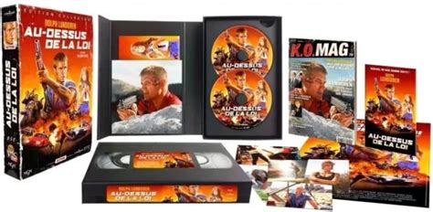 COFFRET FORMAT Vhs Blu Ray Et Dvd Au Dessus De La Loi Neuf Sous