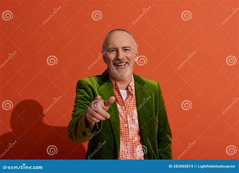 Happy Aging Radiant Smile Cheerful Senior Stock Photo Image Of